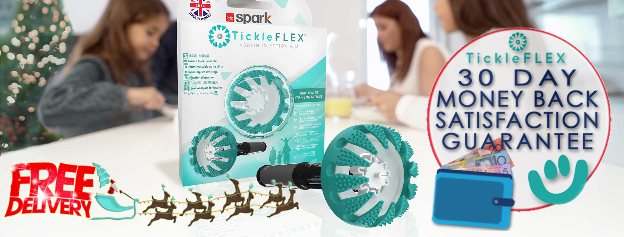 Tickleflex | Amazing Insulin Injection Aid to improve quality of life ...